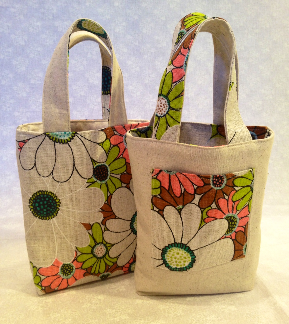 Reversible Tote Bags How To Make One NoelleODesigns