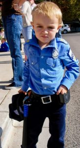 how to make a policeman costume - noelle o designs