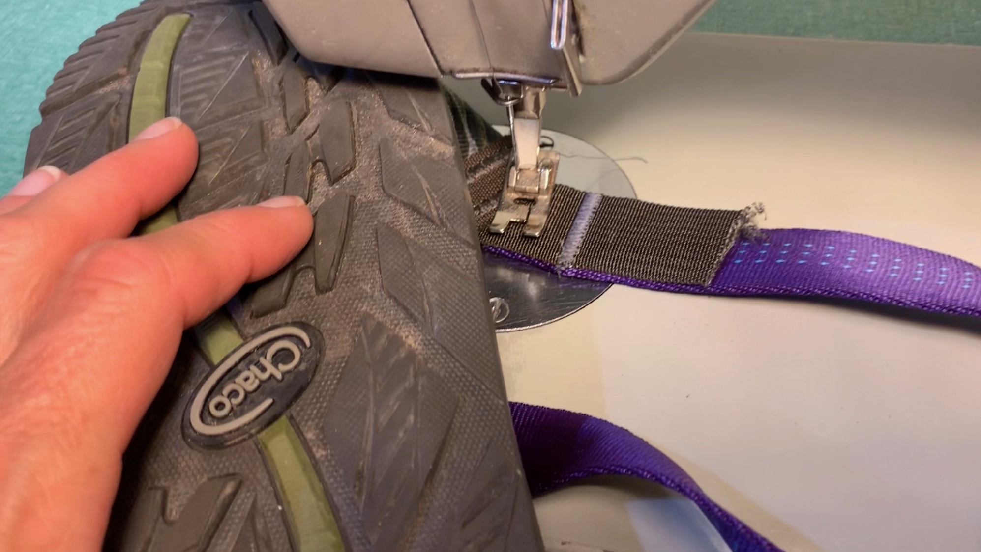 How to repair Chaco sandals - noelle o designs