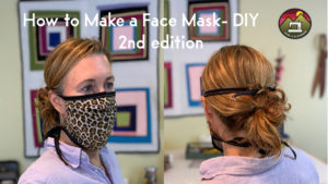 How to make a face mask - 2nd edition - noelle o designs
